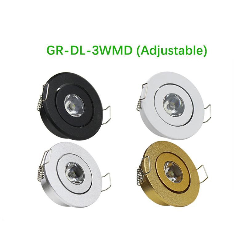 Recessed Small Mini Downlights Fixed/Adjustable - Eurolight