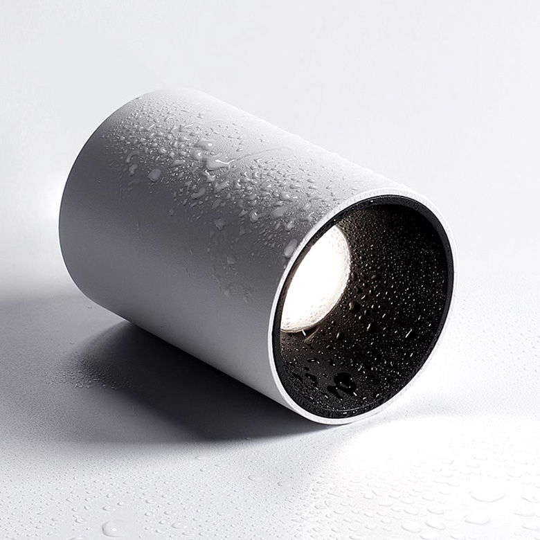 Waterproof Surface Mounted Cylinder Spotlights 10W-50W - Eurolight