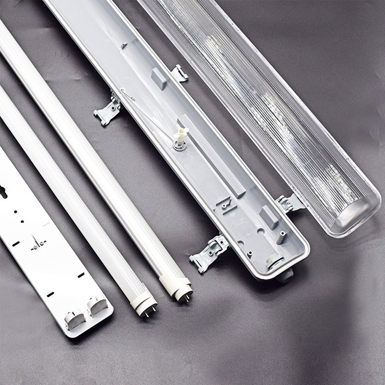 2ft/4ft/5ft IP65 weatherproof surface led luminaire with T8 LED Tube ...