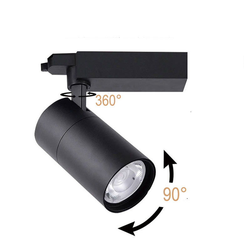 10W 15W 20W LED Track Lights 2 wires single phases - Eurolight