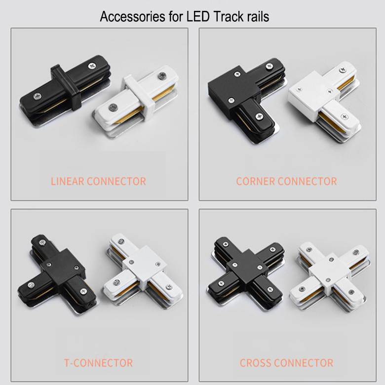2wires/3wires/4Wires LED Track Rails 1m/2m/3m - Eurolight
