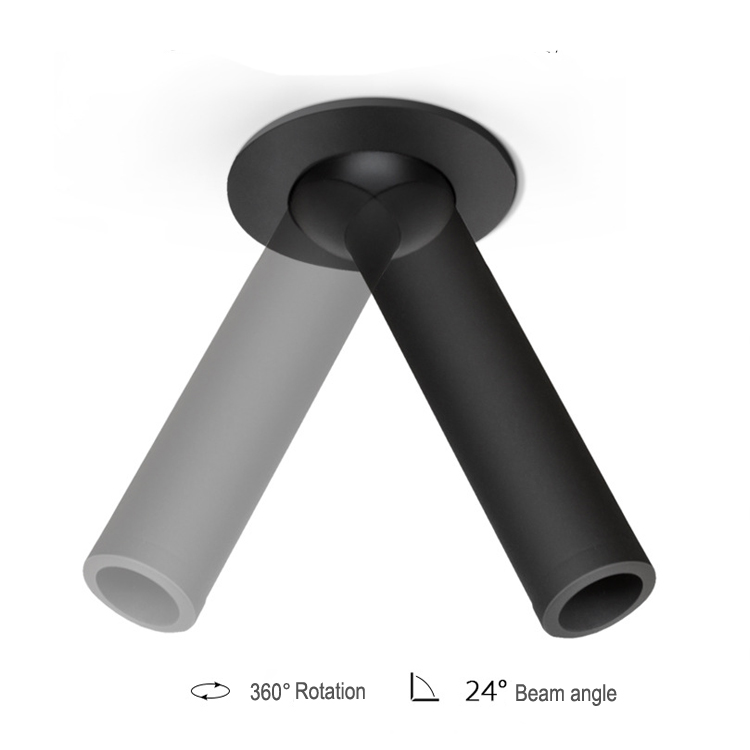 Recessed cylinder Spotlights 5W - Eurolight